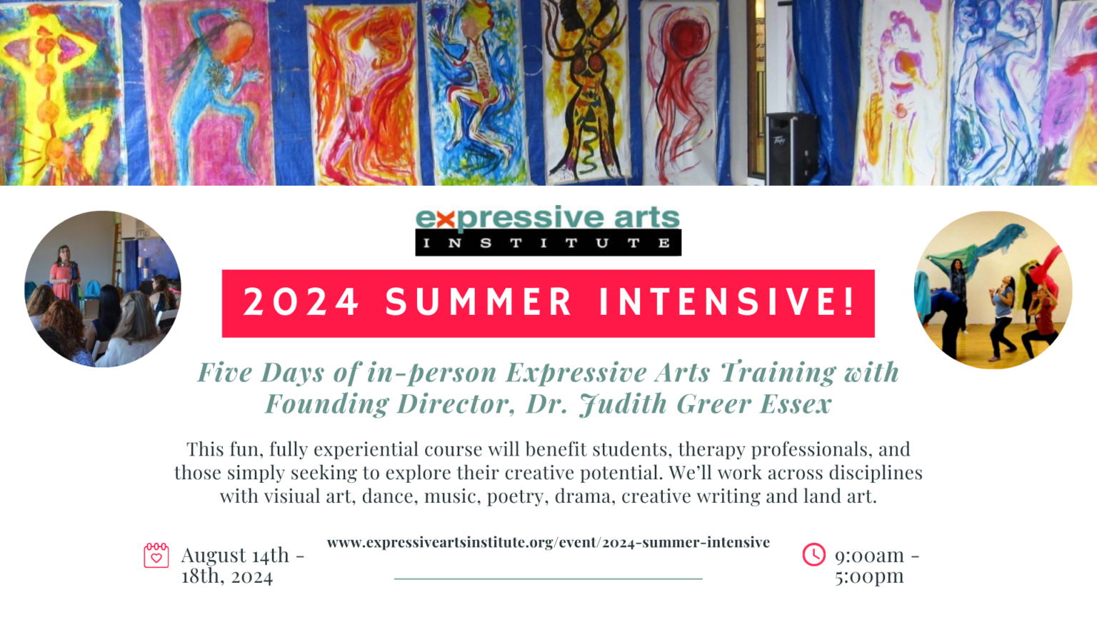 2024 Summer Intensive! - Expressive Arts Institute