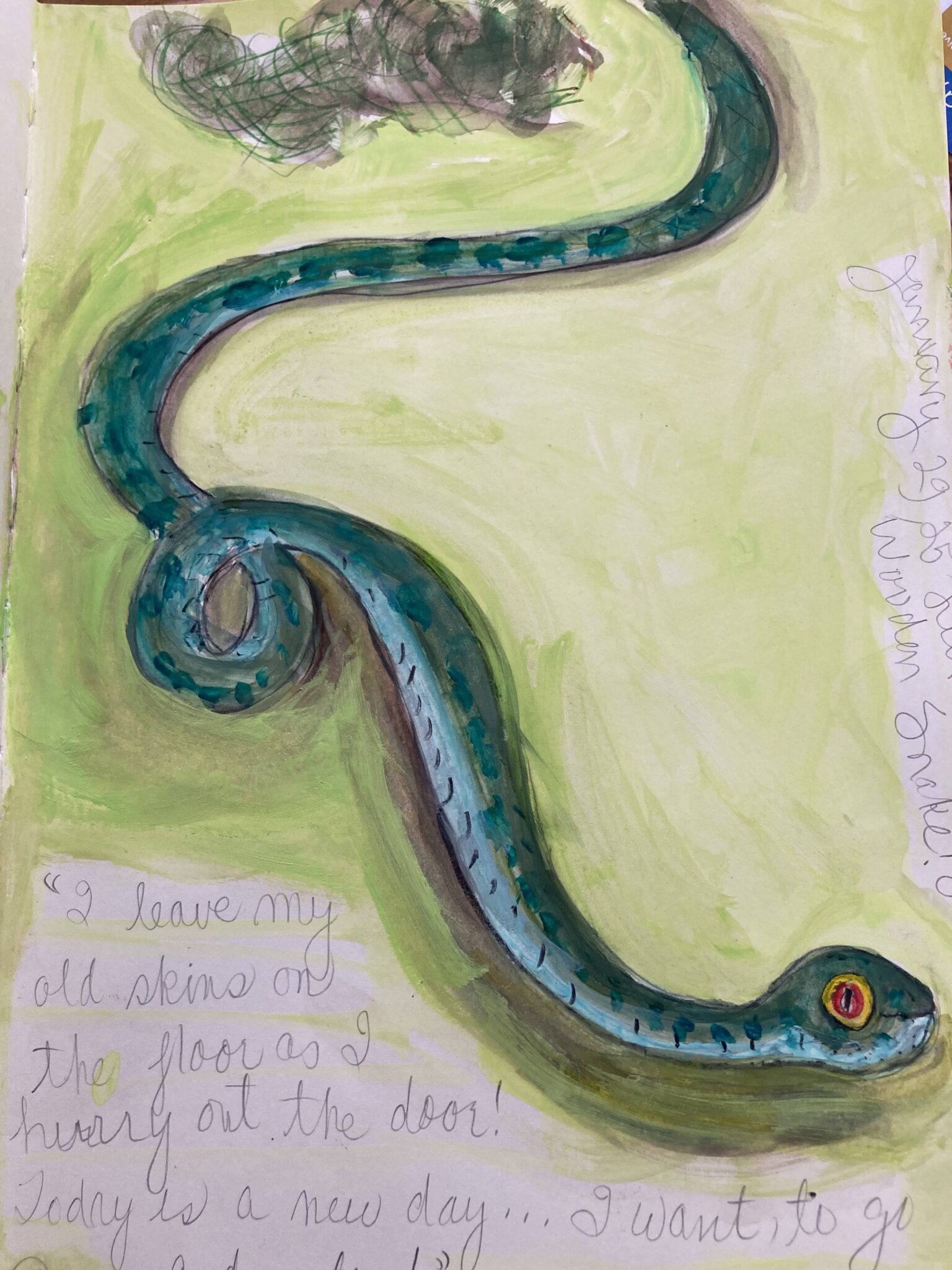 Expressive Art Therapy Movement Activity: Year of the Wooden Snake ...